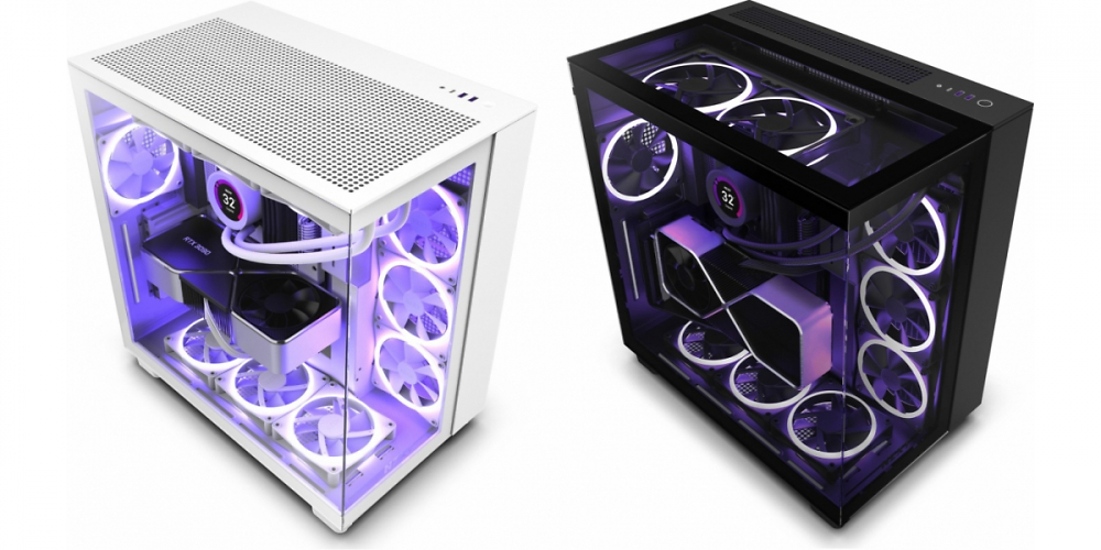 NZXT H9 Flow und Elite: Neue Showcase-Tower mit viel Glas und Platz ab ...