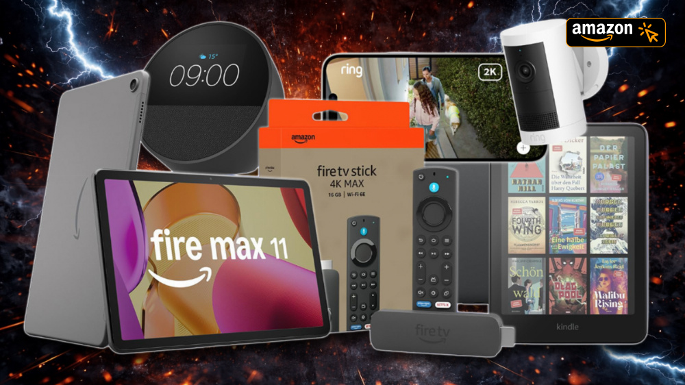 Amazon fegt Alexa raus: bis 70 % billiger fliegen Fire TV, Kindle, Echo ...