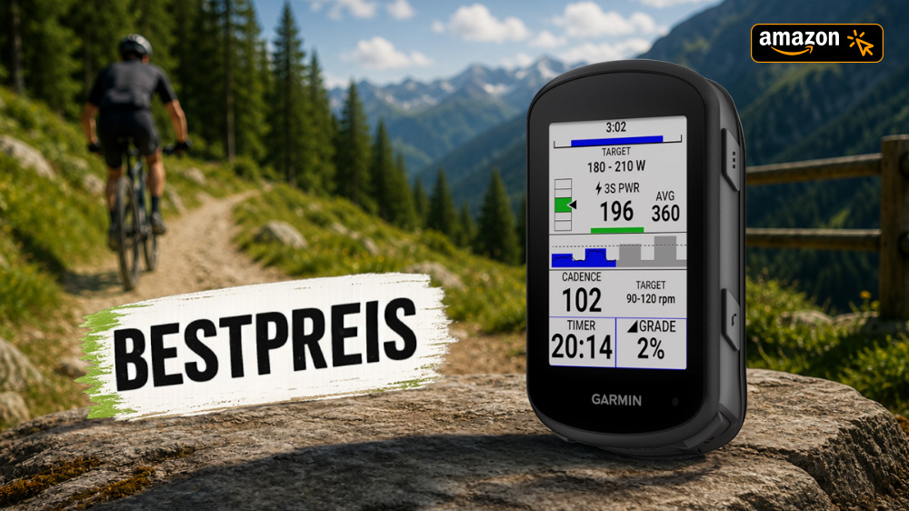 Oft vergriffen, jetzt zum Bestpreis zuschlagen: Garmin Edge 540 GPS ...