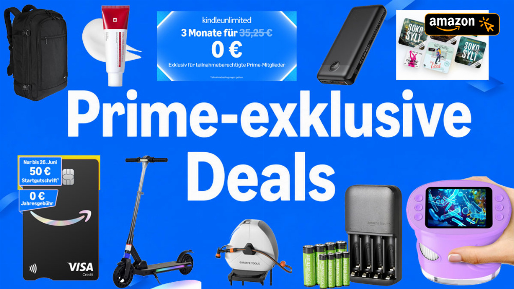 Prime Day 2026: Amazon schaltet jetzt frühe Deals frei - exklusiv für ...