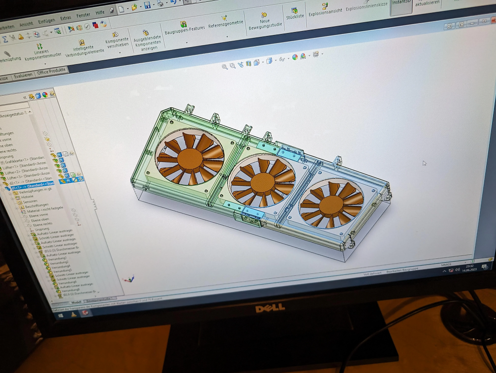 Geforce RTX 4090: Custom-Design aus dem 3D-Drucker mit Premium-Lüftern ...