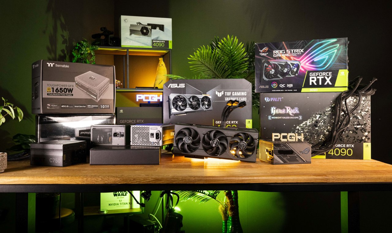 RTX 4090: Sechs Custom-Designs von Asus, Gigabyte, MSI, Palit und Zotac ...
