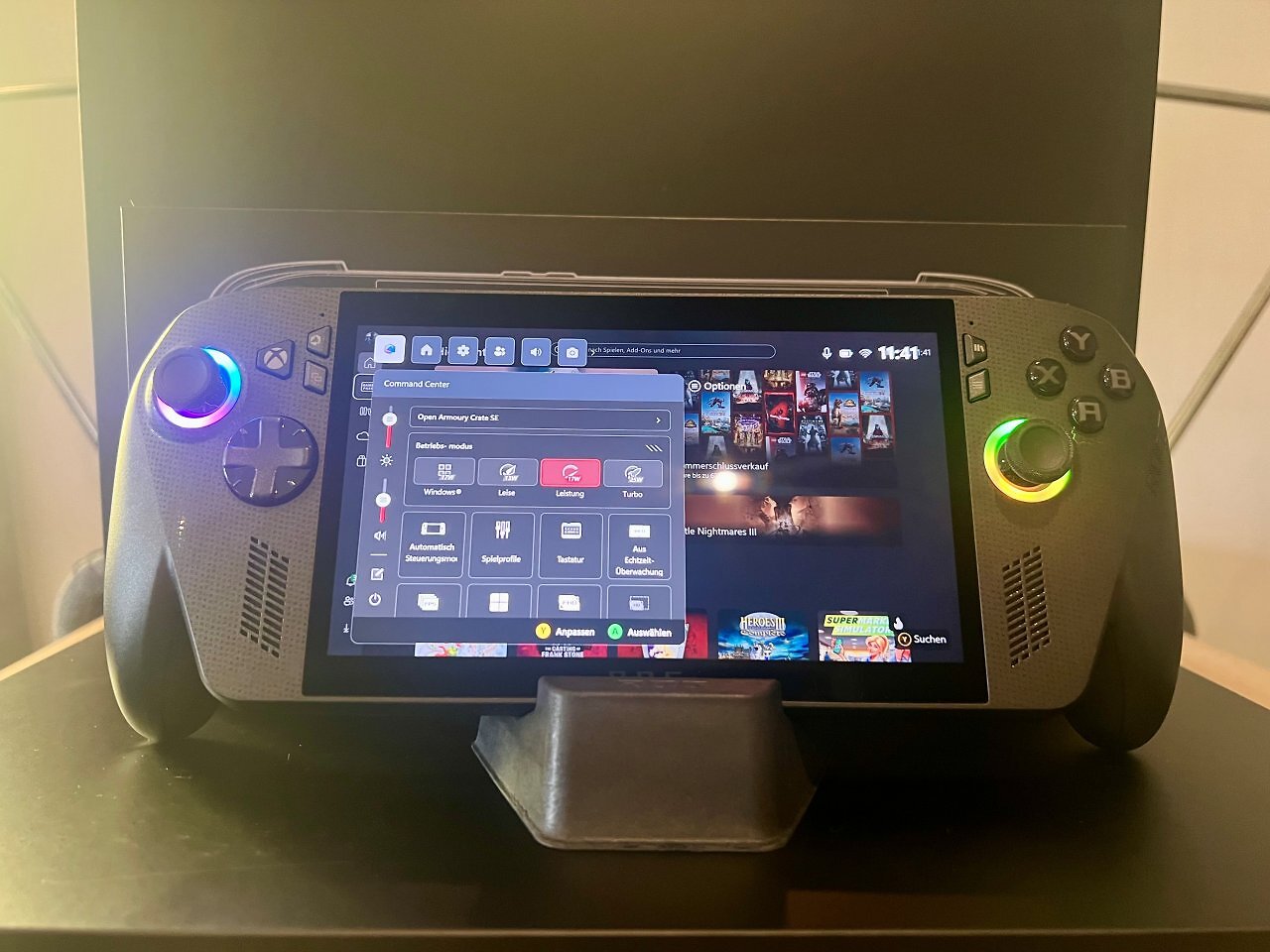 Asus ROG Xbox Ally X im Test: Handheld-PC mit AMD Ryzen AI Z2 Extreme