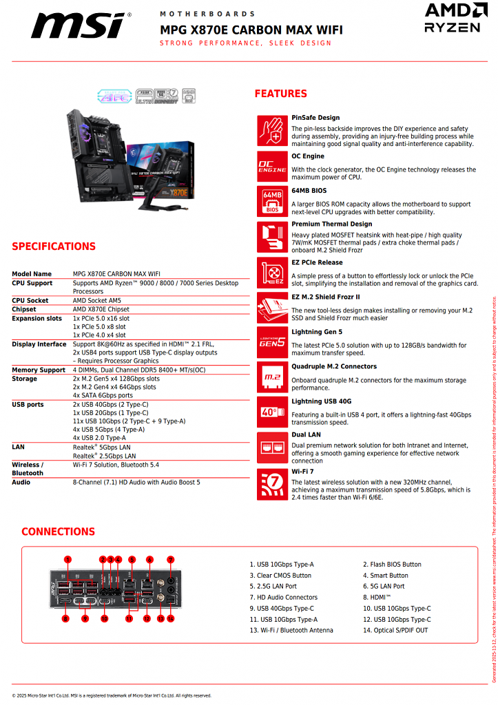 Zen 6: MSI bringt neue AM5-Mainboards für Next-Gen-Ryzen