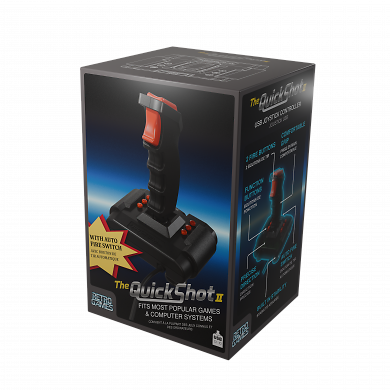 Quickshot 2: Joystick-Legende der Heimcomputer-Ära ist zurück