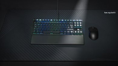 Be Quiet Light Mount TKL: Tenkeyless-Tastatur mit Hot-Swap und viel ARGB