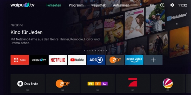 Waipu TV 4K Stick: Das gibt es beim Streaming-Stick für knapp 13 Euro ...
