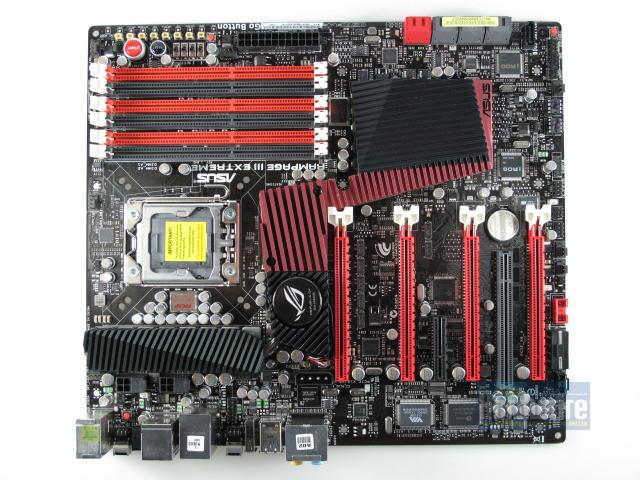 Asus Rampage III Extreme: High-End-Sockel-1366-Mainboard für 320 Euro ...