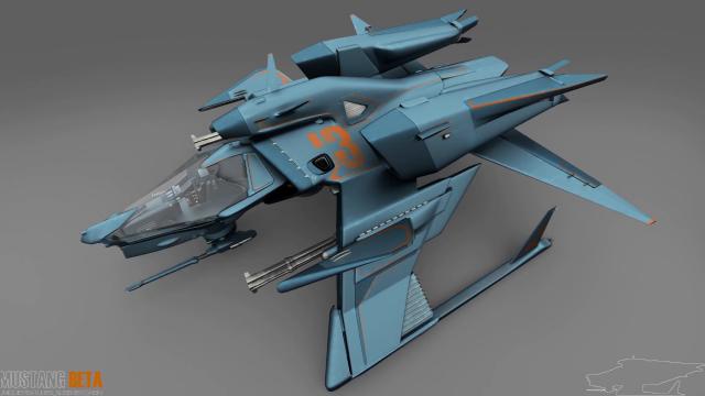 Star Citizen: AMD und CIG zeigen Mustang Beta, Gamma, Delta und Omega