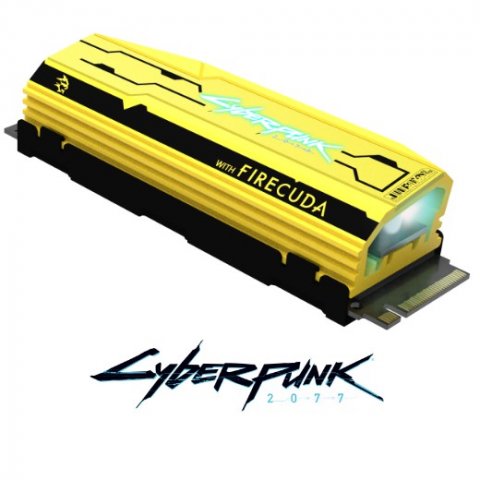 Cyberpunk 2077: Neue Special Edition der Seagate Fire Cuda 520-SSD ...