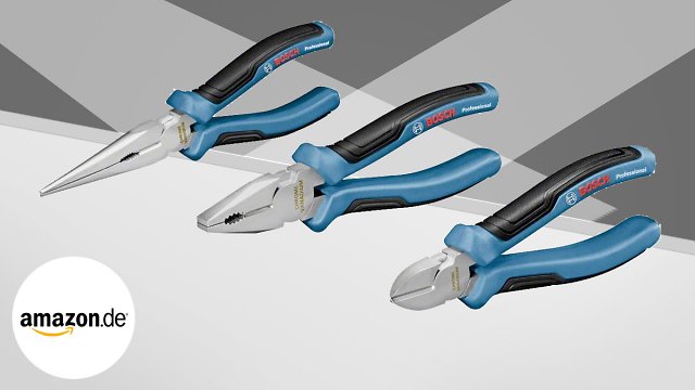 Bosch Zangen-Set nur noch wenige Stunden mit 38 % Rabatt bei Amazon
