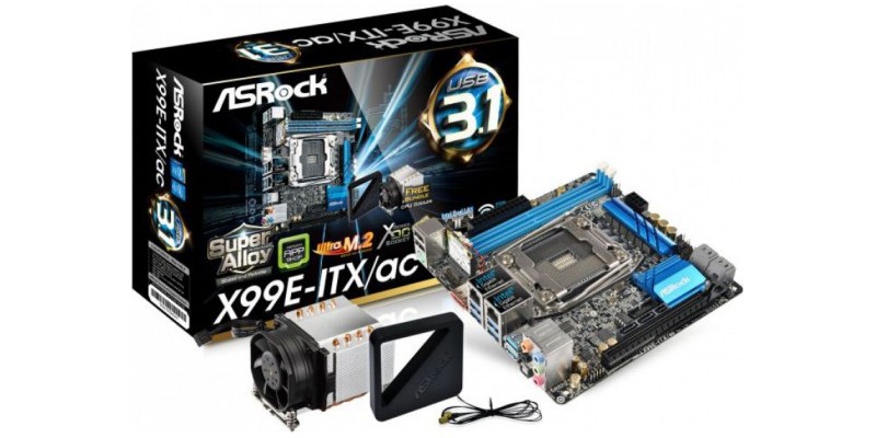Asrock X99E-ITX/ac: Erstes X99-Mainboard im Mini-ITX-Format