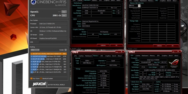 Core i7-6950X Overclocking: Erste Rekorde von Extremübertaktern