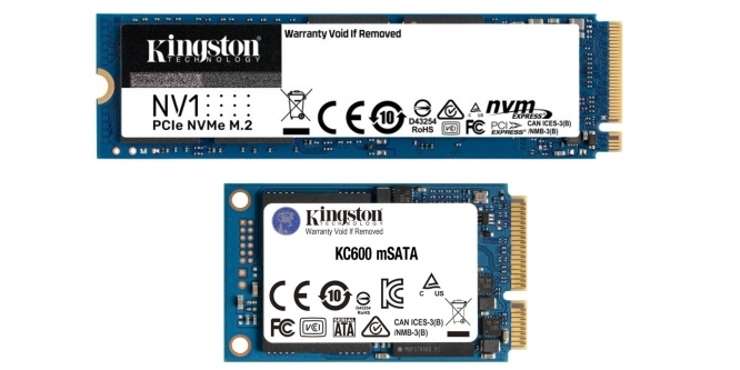 Kingston NV1 und KC600: Günstige NVMe- und mSATA-SSD vorgestellt und ...