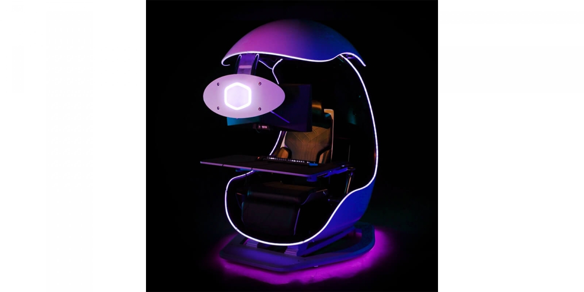 Cooler Master Orb X: Multifunktionale Gaming-Kanzel mit Surround-System