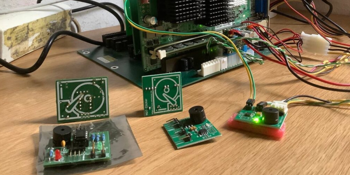 HDD Clicker: Retro-Bastler bringt das markante Klicken einer Festplatte ...