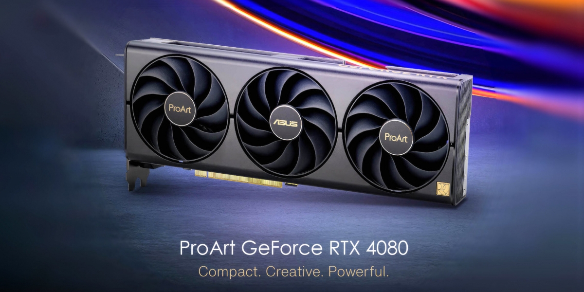 Asus Proart Geforce RTX 4080 & 4070 Ti: Grafikkarten für Content ...