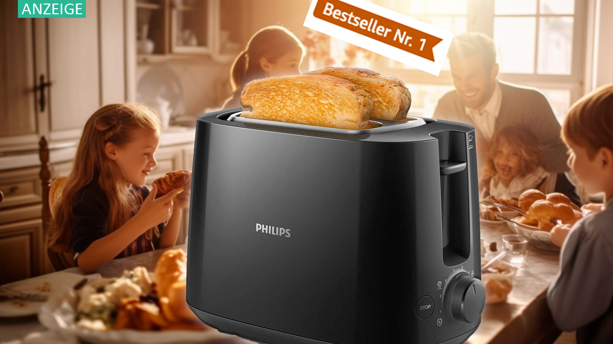 Ernsthaft? Der bei Amazon bestverkaufte Toaster von Philips kostet ...