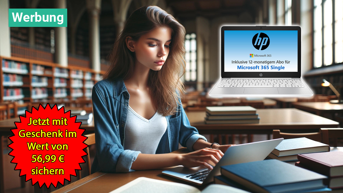 Wer hier nicht zuschlägt, ist selbst schuld: HP-Notebook bei Amazon für ...