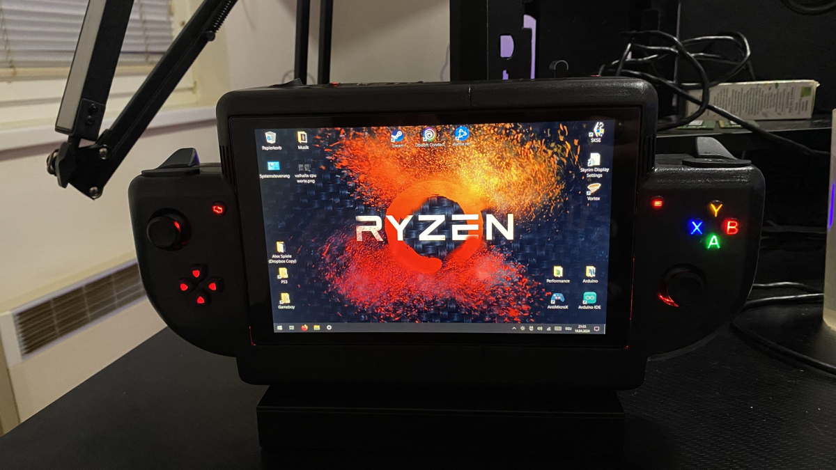 Ryzen Deck: Selfmade-Handheld stellt Steam Deck in den Schatten