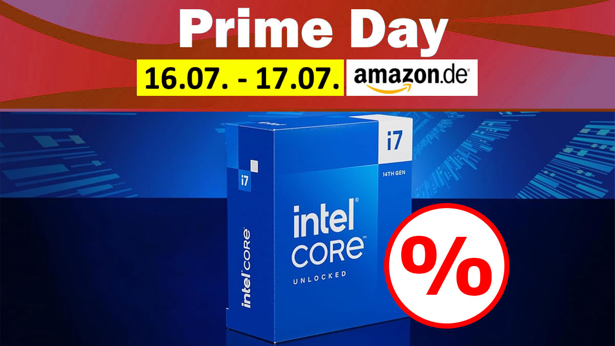 Intel-CPUs von Core i3 bis i9-14900KF im Ausverkauf beim Amazon Prime Day
