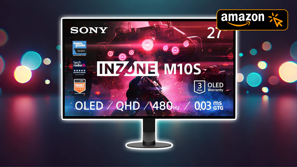 3 Jahre sicher vor OLED Burn-In: Pfeilschneller Sony Gaming-Monitor ...