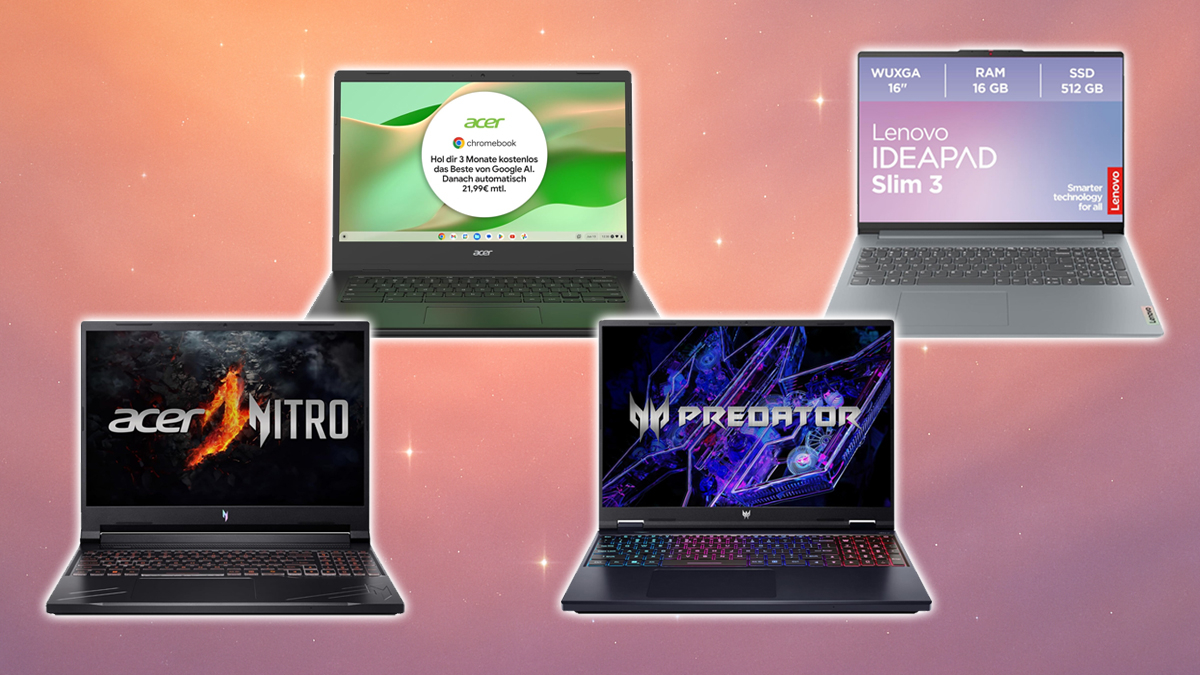 Nicht verpassen: Amazon verschleudert zum Prime Day Laptops ab 139,99 ...