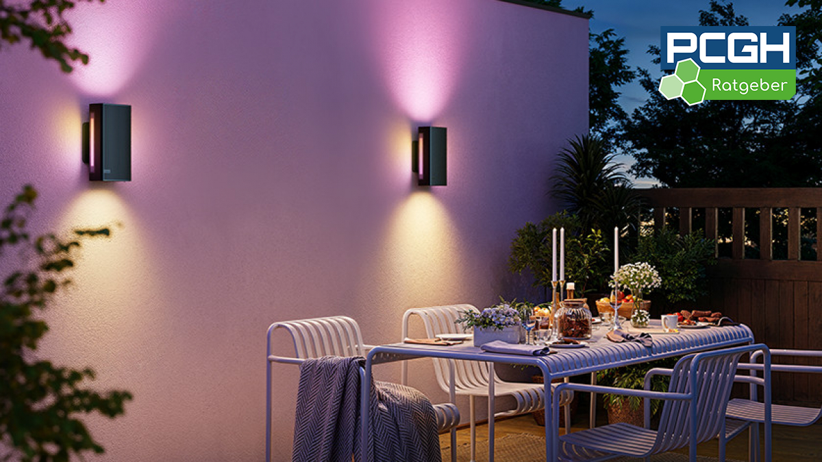 Stimmungslicht für draußen: Govee Outdoor UpDown Wall Light im Test
