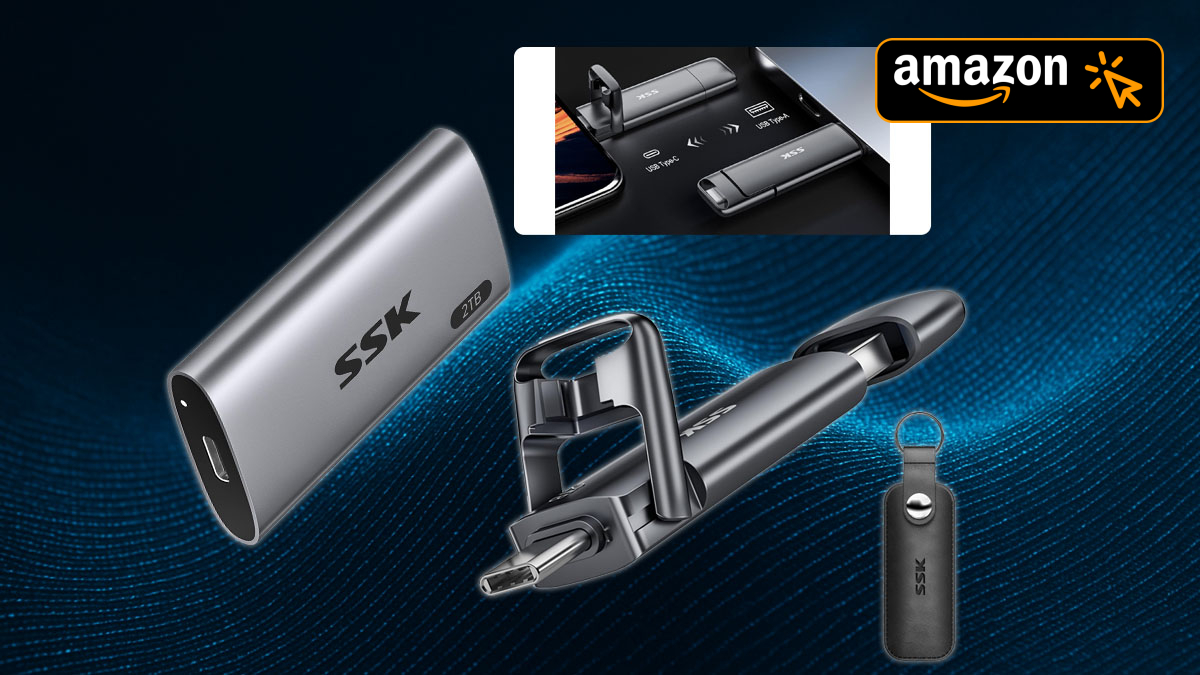SSD SD450 & USB-Stick SD310: Mobile 2-TB-Speicher zum Knallerpreis