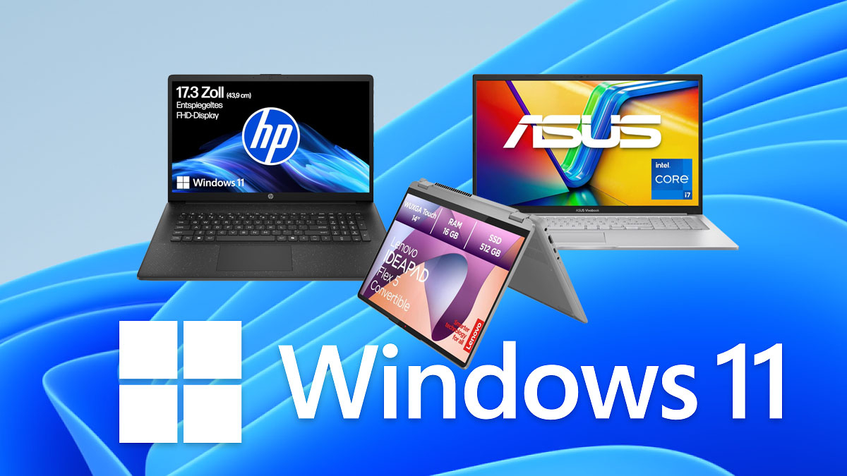 Wegen Win-10-Ende? Amazon wirft Windows-11-Laptops ab 259€ raus - HP ...