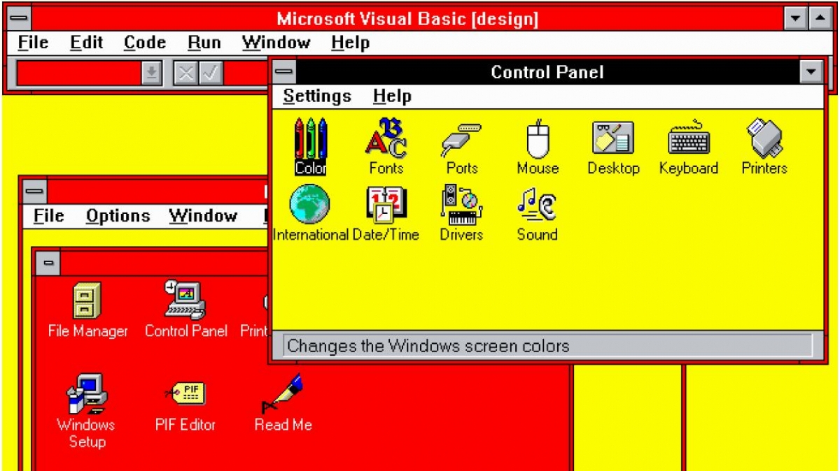 Windows 3.1: Rätsel um "Hot-Dog"-Farbschema gelüftet