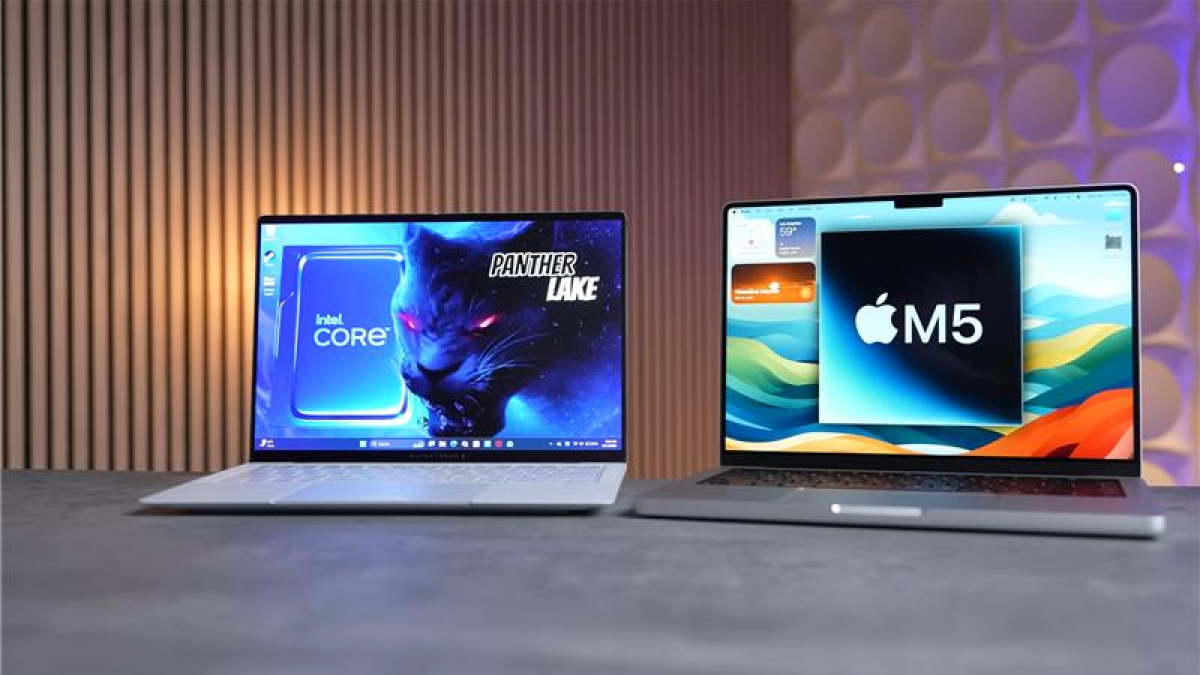 Intel Panther Lake vs. Apple M5: Im Akku-Test fast gleichauf?