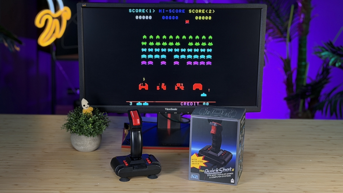 Quickshot 2: Legendärer Joystick sorgt für Nostalgie und Frust