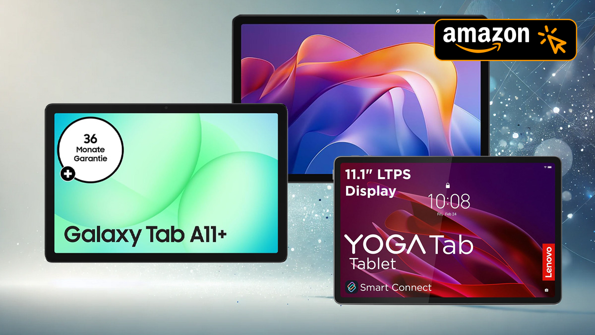 Gilt nicht lange: Bis zu 45 % Rabatt auf Tablets von Samsung, Lenovo ...