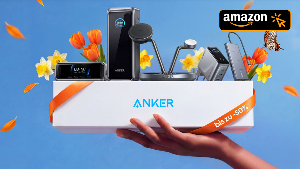 Amazon Frühlingsangebote: Anker reduziert Powerbanks, USB-Ladegeräte ...