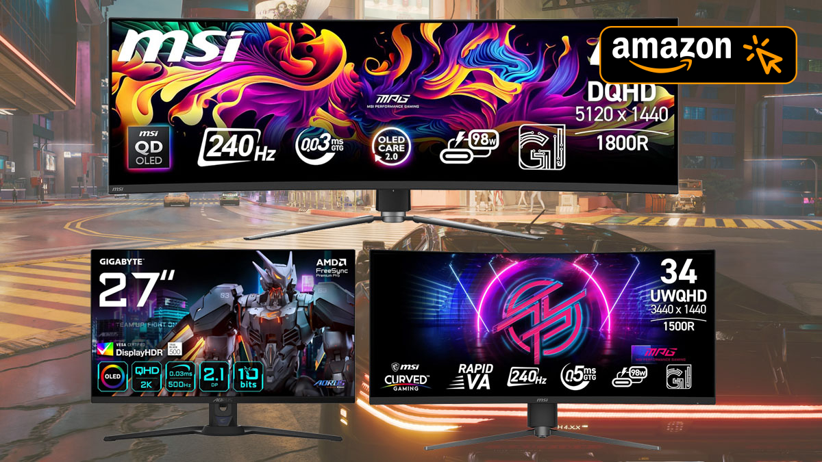 Günstig wie nie: Gaming-Monitore (OLED, Curved, 32:9, 500 Hz) von Asus ...
