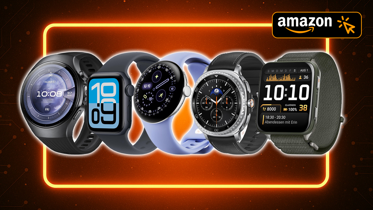 Amazon räumt Smartwatches raus: Bis zu 250 € Rabatt auf Apple Watch ...