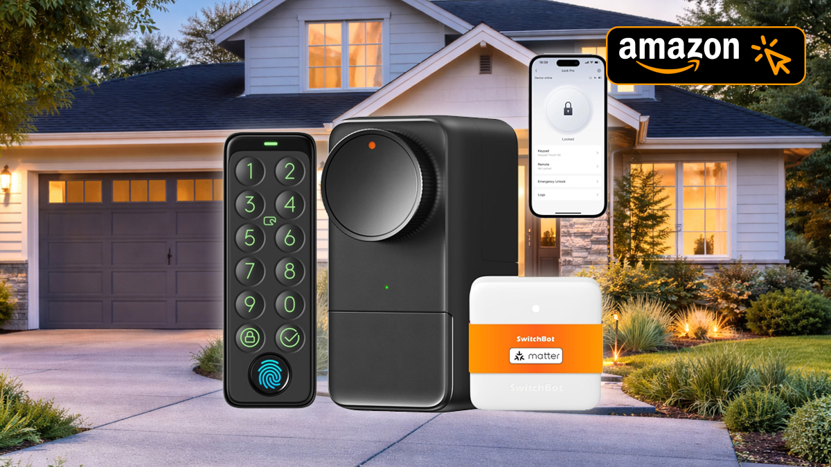 Schlüssel vergessen? Dieses Smart-Lock öffnet die Tür per Fingerabdruck ...
