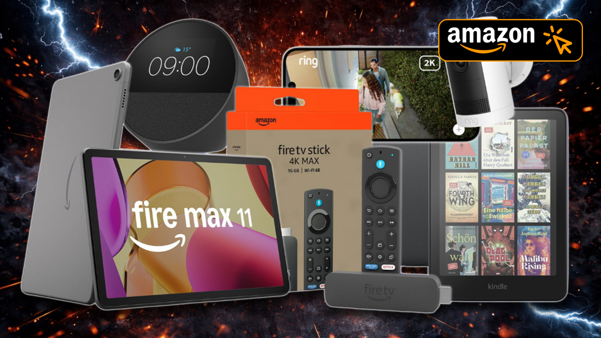 Amazon fegt Alexa raus: bis 70 % billiger fliegen Fire TV, Kindle, Echo ...