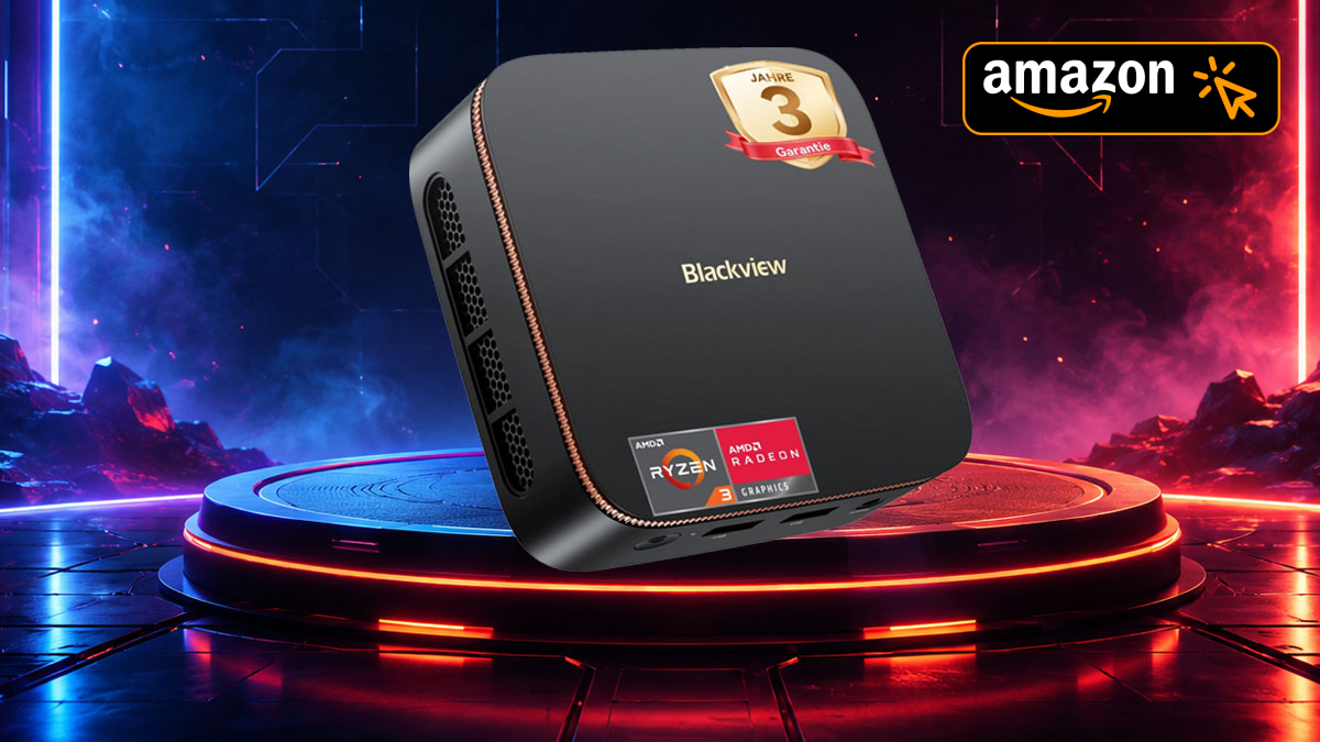 Kaum größer als ein Router: Mini-PC mit Ryzen 3 überraschend günstig ...