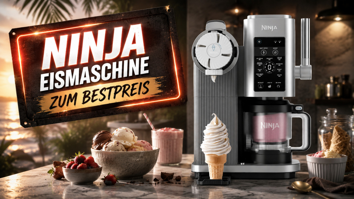 Kugeln waren gestern: Ninja Creami Scoop & Swirl wirbelt Softeis zum ...
